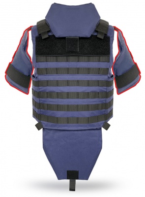 VestGuard Overt Tactical Ballistic Bodyarmour Vest NIJ level 3a ...