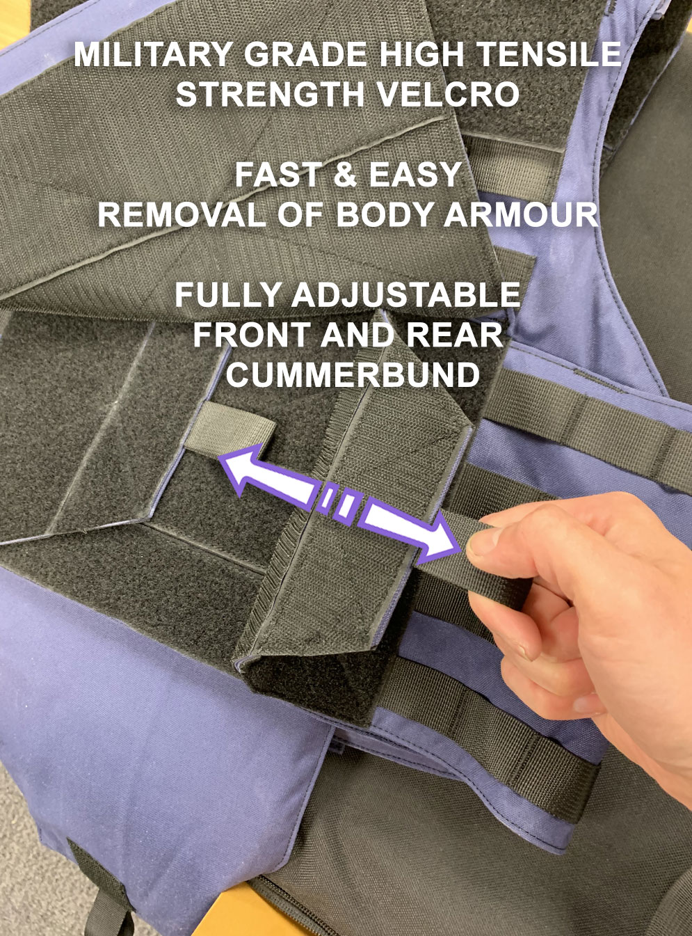 VestGuard Overt Tactical Ballistic Bodyarmour Vest NIJ level 3a ...