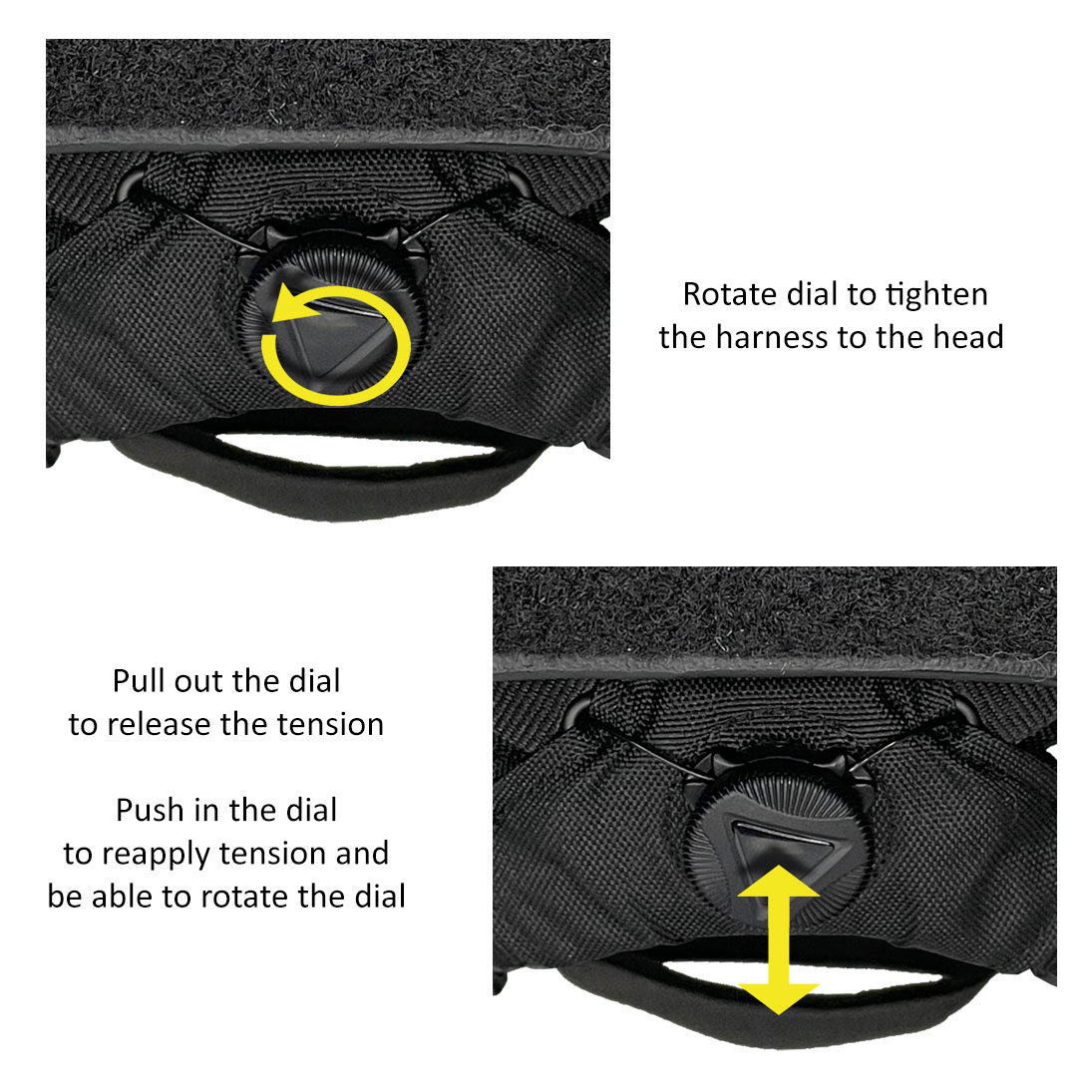 Helmet Boa Style Delta Dial Harness vestguard.co.uk