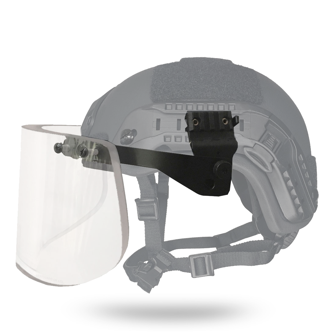VestGuard Ballistic Helmet Visor NIJ level IIIA 9mm .44 magnum Maritime ...