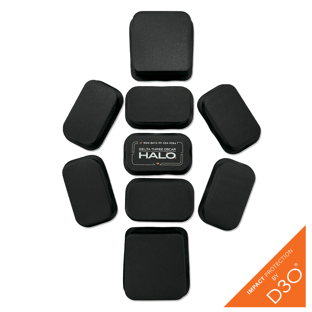 D3O HALO 9 Helmet Pad System vestguard.co.uk