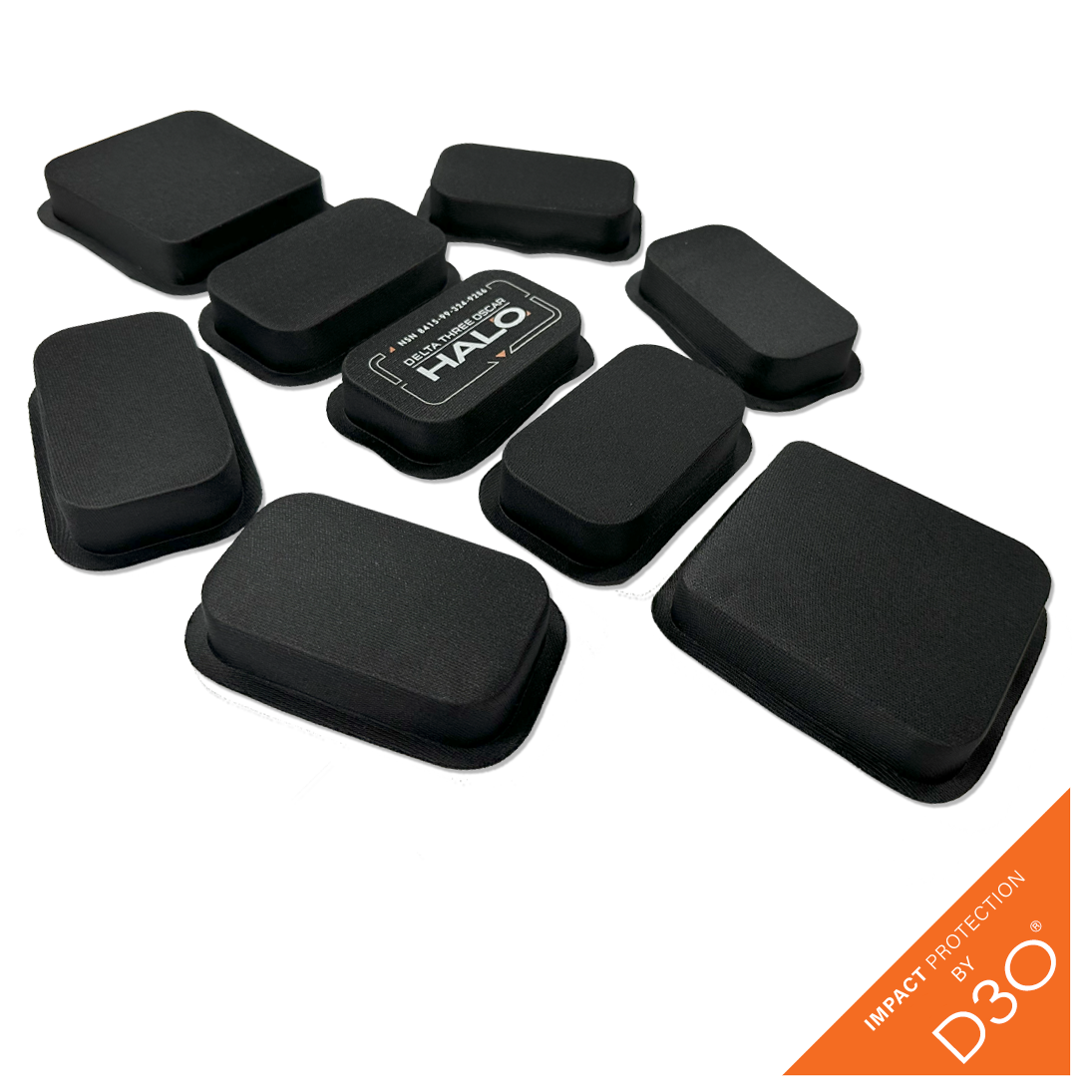 D3O HALO 9 Helmet Pad System vestguard.co.uk