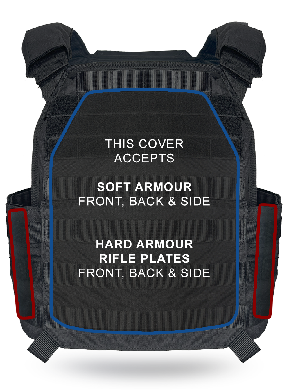 VestGuard Tactical Hard Armour Plate Carrier Ballistic Bodyarmour Vest ...